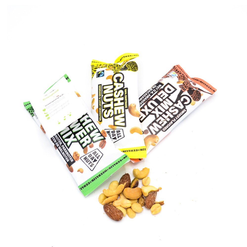 Nuts sachet with card | Eco gift - Greengiving.eu