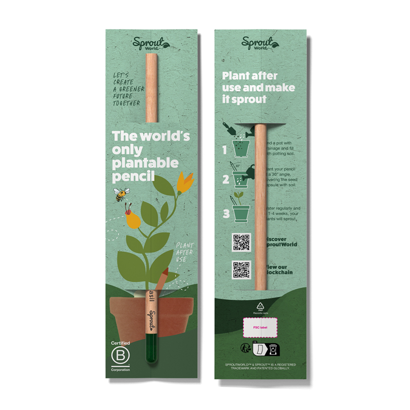 Sprout packaging - 1 piece - Greengiving.eu