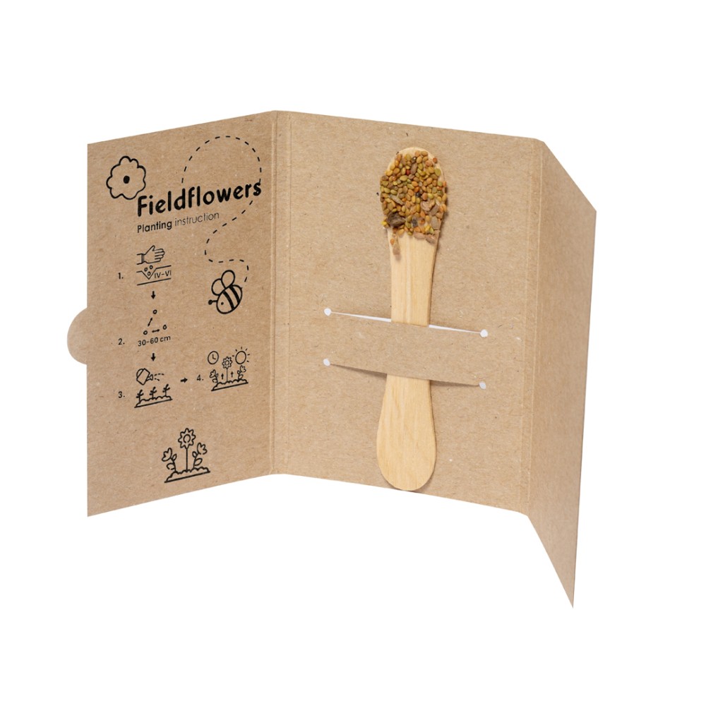 Wooden stick with seeds | Eco gift - Greengiving.eu