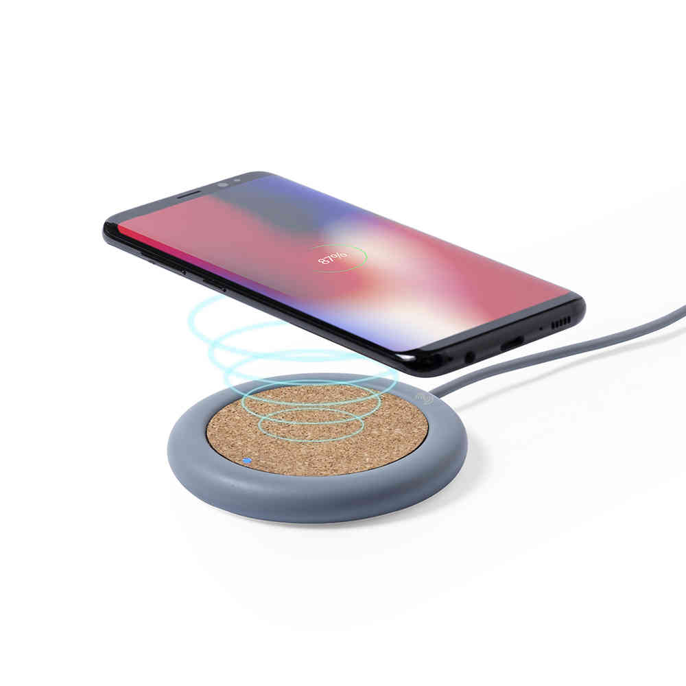 Round wireless charger | Eco gift - Greengiving.eu
