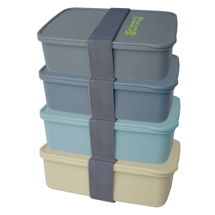 Lunchbox recycled plastic | Eco gift - Greengiving.eu