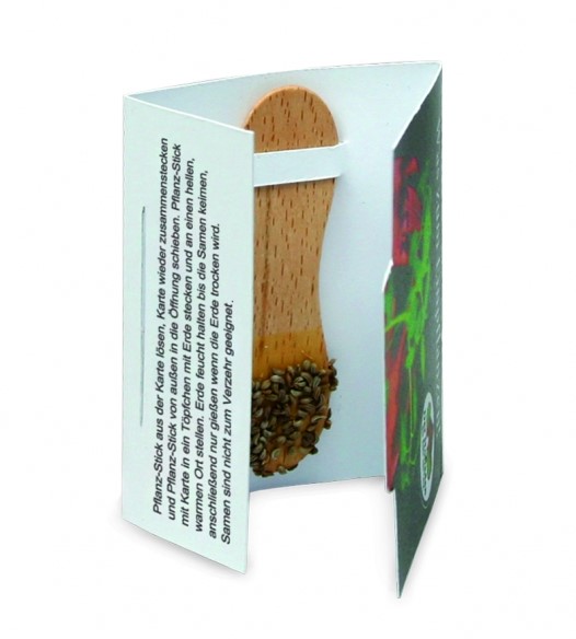 Planting stick with seeds | Eco gift - Greengiving.eu